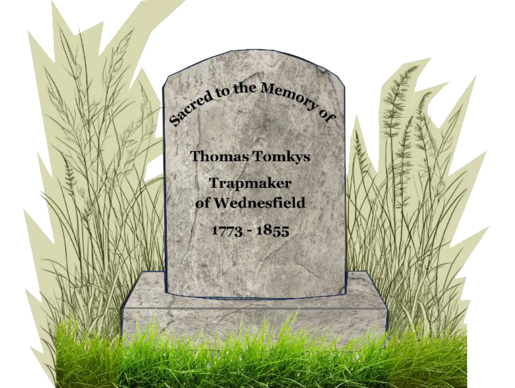 The first burial in Wednesfield New Burial Ground – Thomas Tomkys (1773 ...